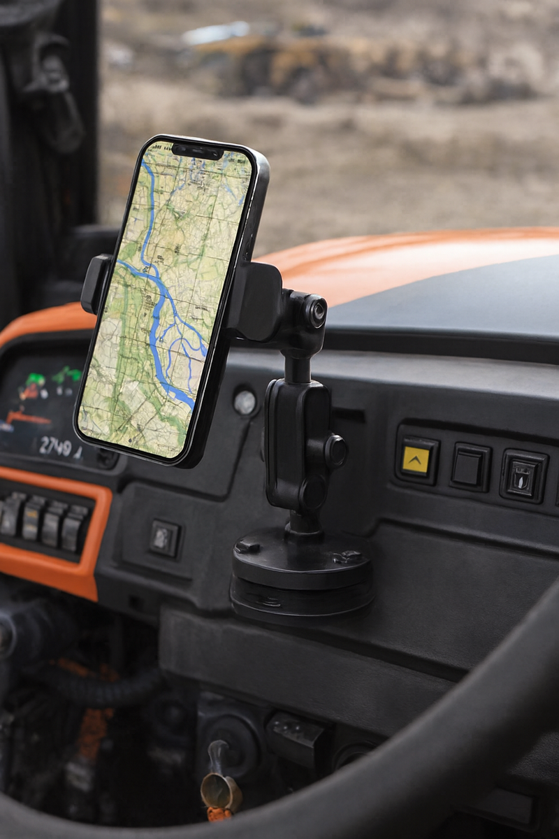 100lb Magnetic Phone Mount for Fendt Tractor - Heavy Duty Phone Mount ...